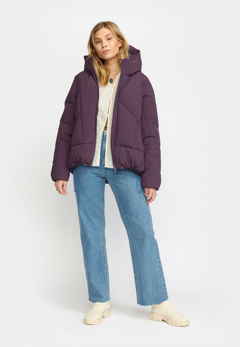 Hooded Puffer / 77305 - Purple – Selfhood