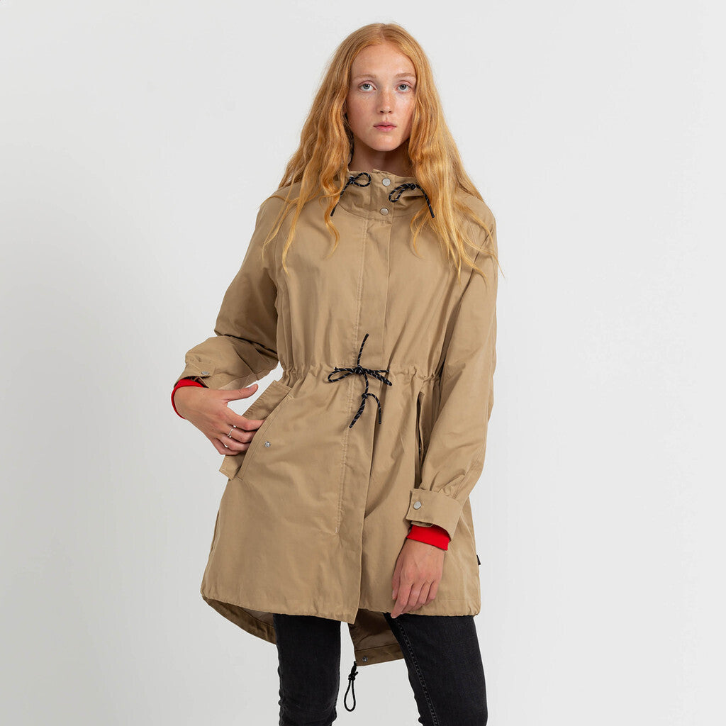 Mid Length Parka / 77208 - Khaki – Selfhood