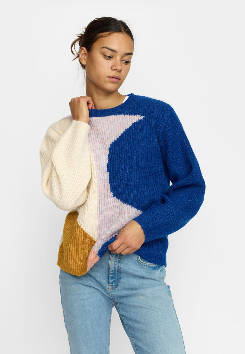 Knit Sweater / 66100 - Blue – Selfhood